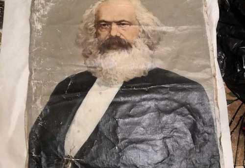 Картина маслом на холсте. Карл Маркс