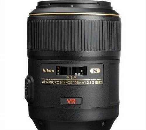 Объектив Nikon 105mm f/2.8G IF-ED AF-S VR Micro