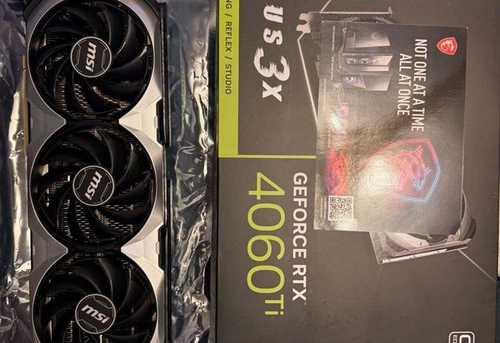 Видеокарта MSI nvidia GeForce RTX 4060TI RTX 4060