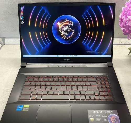 Ноутбук MSI Katana 17 / RTX 3050 / i5 / 16Gb