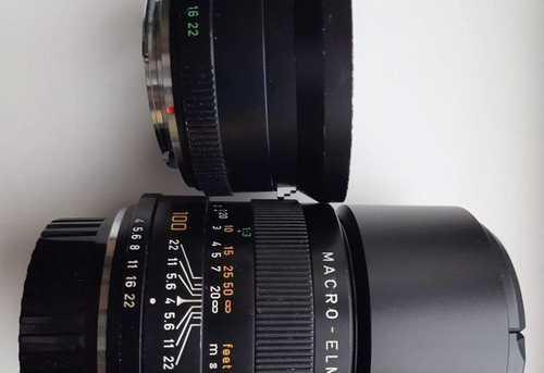 Leica Leitz Wetzlar Macro-Elmar-R 100 mm f/ 4