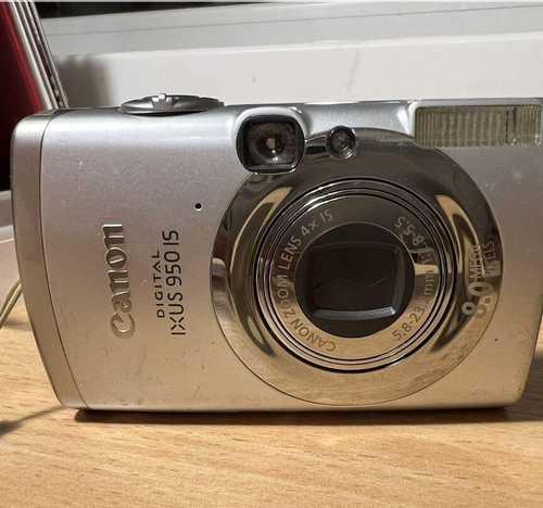 Фотоаппарат цифровой Canon ixus 950 IS Silver