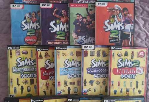 Коллекция дисков The Sims 2