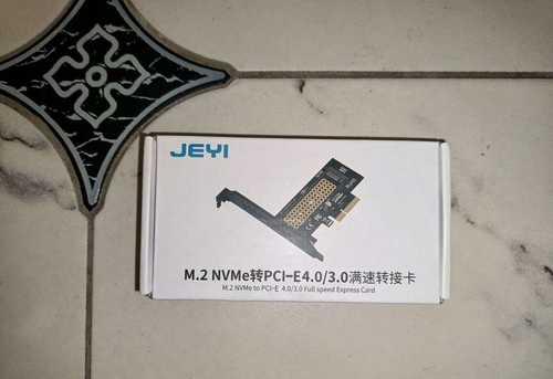 Адаптер jeyi M.2 NVMe SSD to PCI-E ngff M-Key SK4