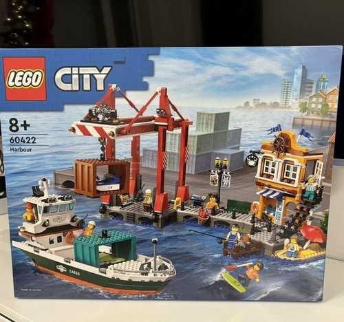 Lego City 60422 Морской порт с грузовым судном