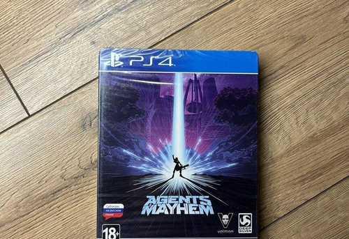 Agents of mayhem steelbook ps4 новый