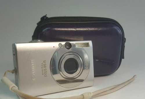 Цифровой фотоаппарат canon ixus 85 is