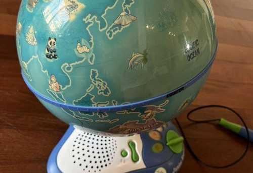 Интерактивный англоговорящий глобус