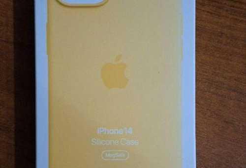 Чехол Apple iPhone 14 Silicone MagSafe Sunglow