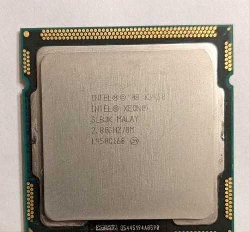 Intel Xeon X3460 LGA1156, 4 ядра, 2.80GHz, 8MB