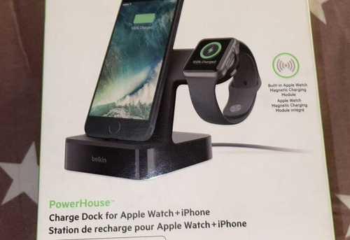 Док-станция Belkin для Apple Watch и iPhone