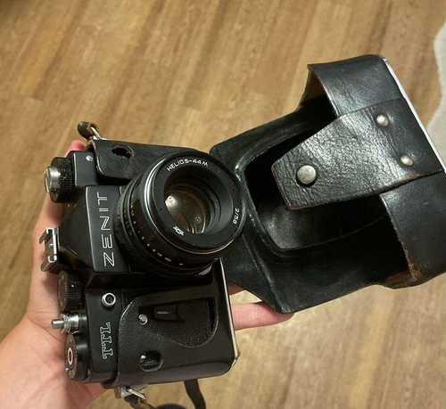 Пленочный фотоаппарат zenit ttl + helios 44