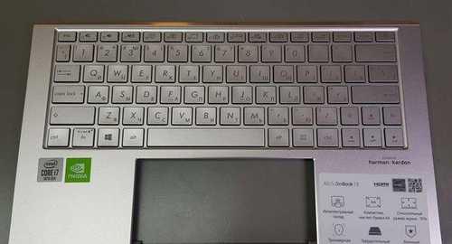 Топкейс с клавиатурой для Asus ZenBook 13 UX334