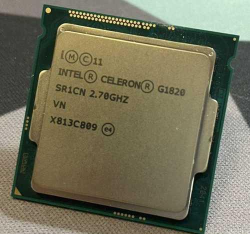 Процессор intel celeron g1820, LGA1150