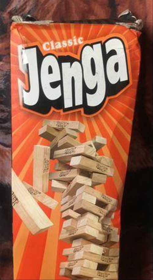 Настольная Игра Башня Jenga, Дженга classic