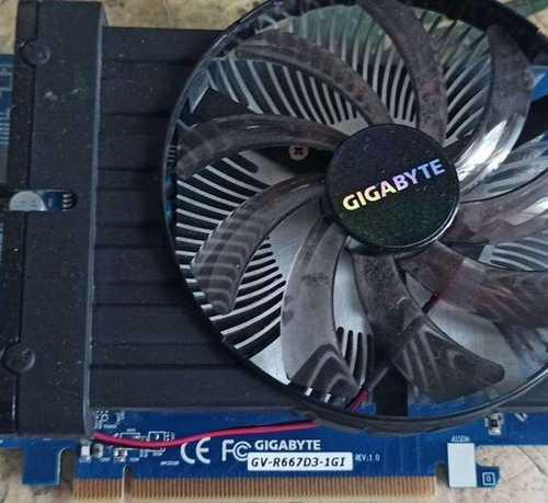 Видеокарта GigaByte AMD Radeon HD6670 1024MB