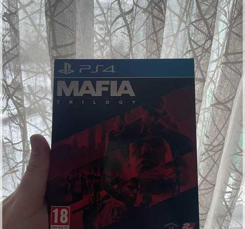 Диски на ps4 Mafia trilogy