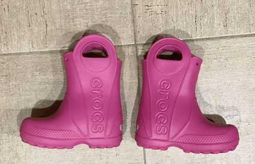 Резиновые сапоги crocs c6