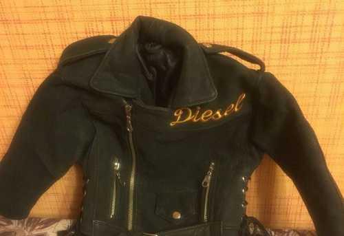 Кожаная эксклюзивная куртка детская Diesel, 86 нов