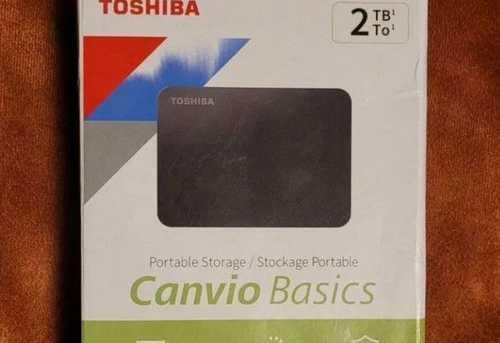Внешний жесткий диск Toshiba 2 тб (Новый)