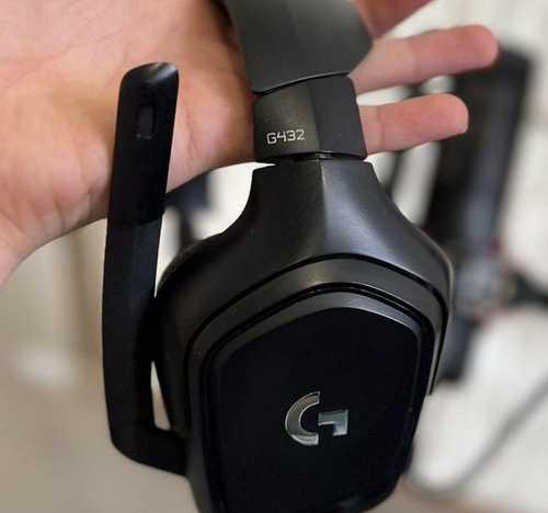 Наушники logitech G432 black edition