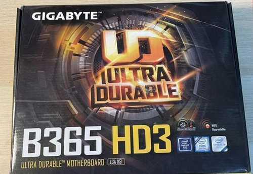 Материнская плата Gigabyte B365 HD3