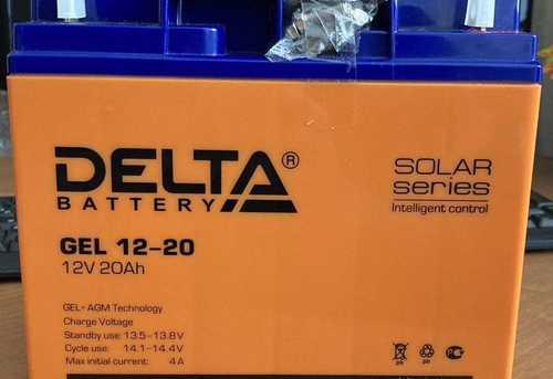 Аккумулятор-гелевый Delta Gel 12-20