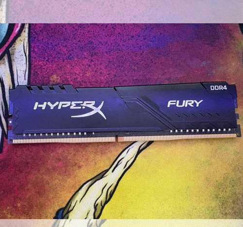 Оперативная память ddr4 Hyperx fury 8gb