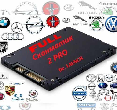 SSD Full на 1TB 46 программ для Сканматика 2 и 2PR