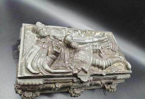 Шкатулка 19в надгробная плита короля стефана польс