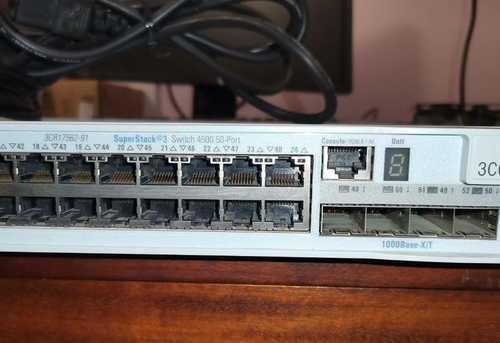 Коммутатор 3COM Switch 4500 50 Port