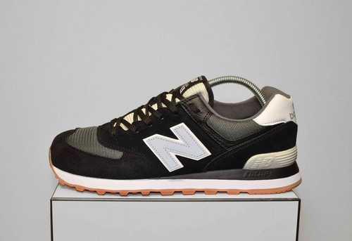 New Balance 574 (42-46, Черные, 3А+ кач-во)