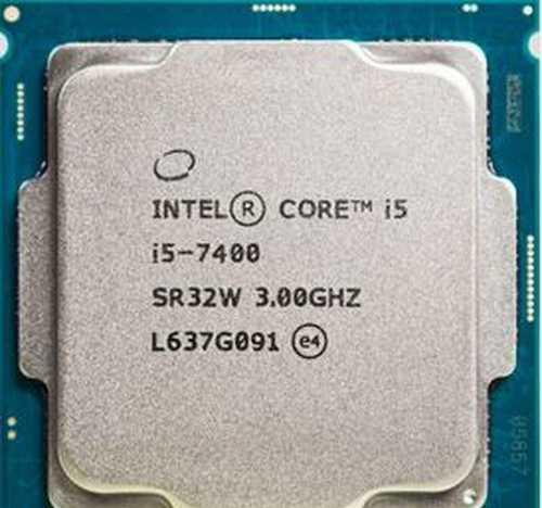 Intel core i5-7400 3,5GHz 6Mb 4 ядра 4 потока