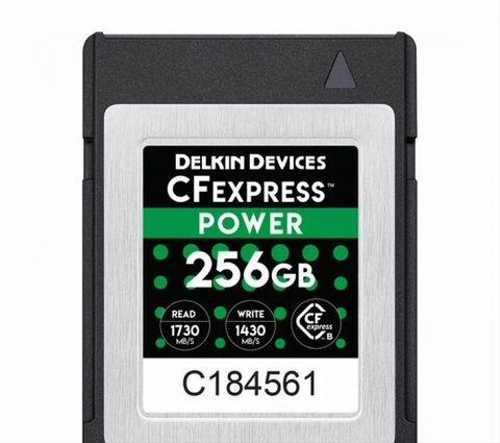 Карта памяти Delkin Devices Power CFexpress 256GB