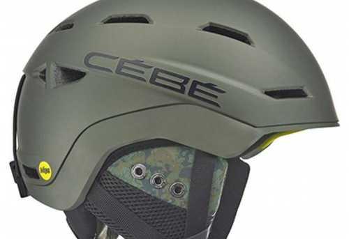 Шлем горнолыжный мужской Cebe с маской Alpina