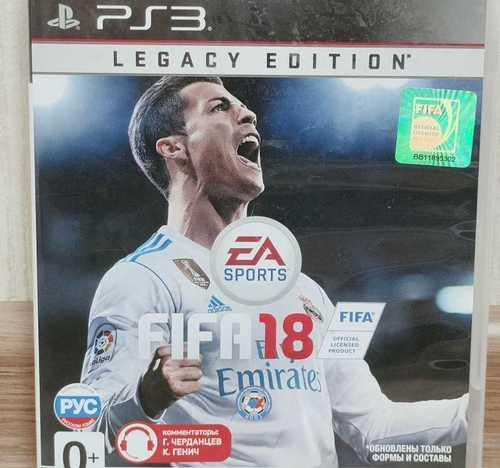 Fifa 18 legacy edition ps3