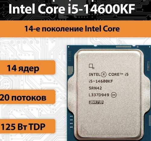 Процессор intel core i5 14600kf