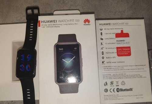 Смарт часы Huawei Watch Fit New Graphite Black