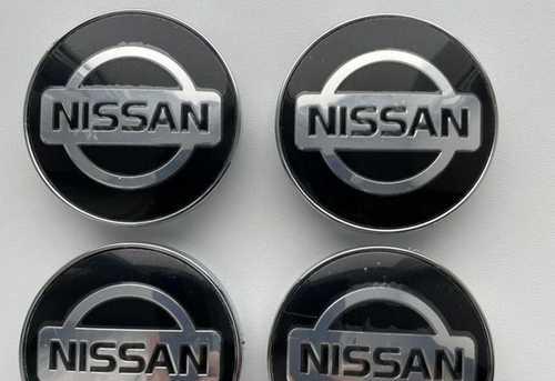 Ступичные колпачки на литые диски Nissan Ниссан