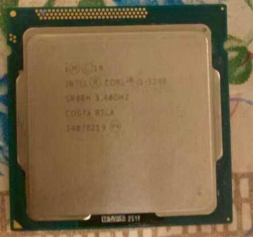 Процессор intel core i3 3240