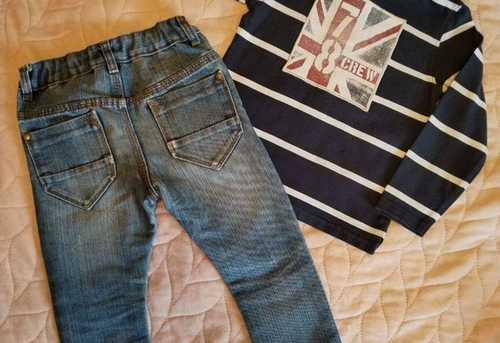 Комплект джинсы и футболка размер 98-104