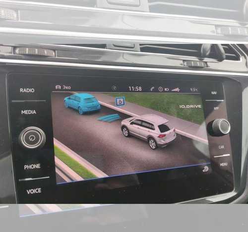 Активация адаптивный круиз ACC Tiguan Kodiaq Karoq