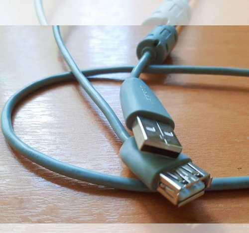 Удлинитель USB 2.0, 1.8м