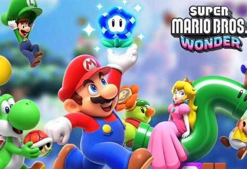 Игра Super Mario Wonder на Nintendo Switch