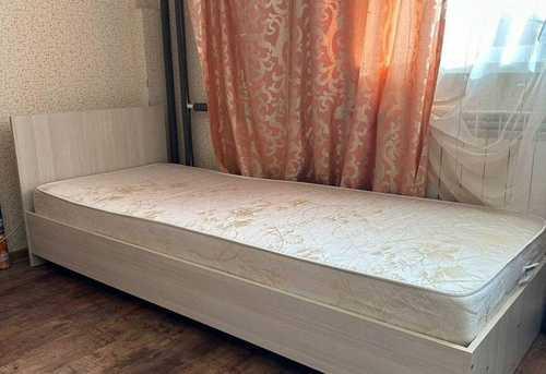 Кровать с матрасом аскона