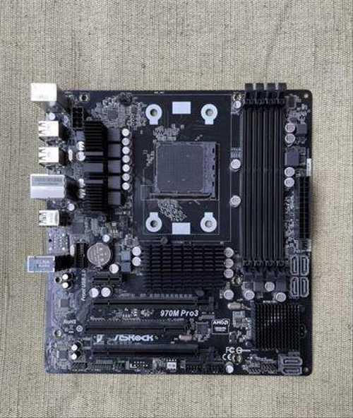 Идеальная мат. плата ASRock 970M Pro3 (AM3+)