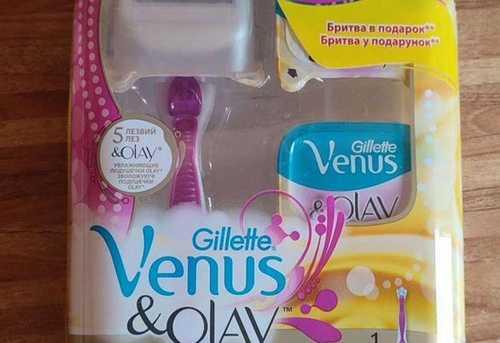 Venus Olay Gillette бритвенный станок женский