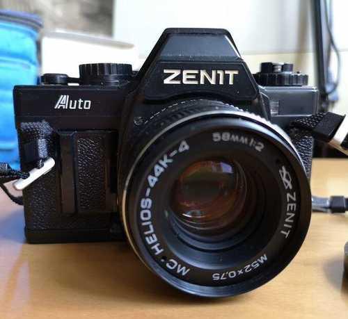 Фотоаппарат зеркальный Zenit Auto + Helios 44K-4