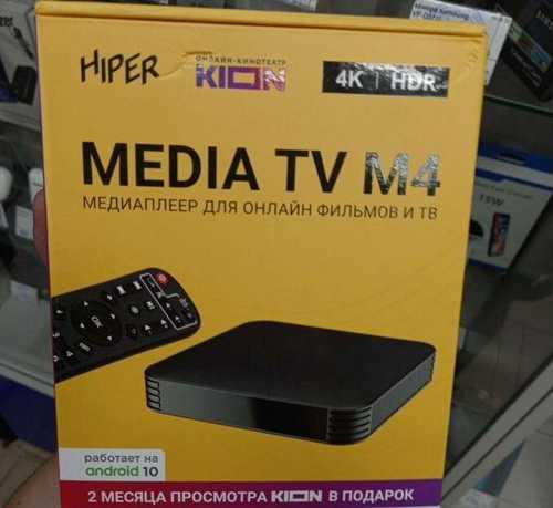 TV приставка Hiper 4K Media TV M4
