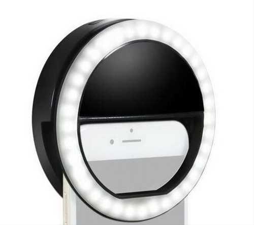 Светодиодное селфи кольцо Selfie Ring Light USB